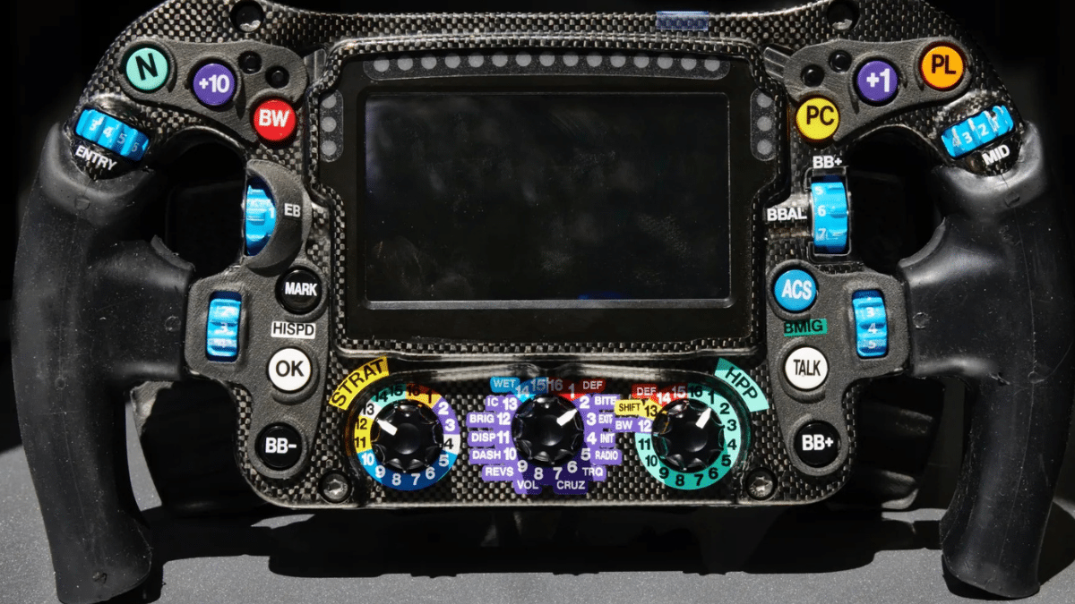 The hidden complexity of F1 steering wheels and what drivers really do ...